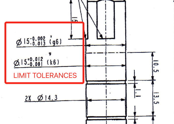 How to Specify Limit Tolerances in Your Drawing?
